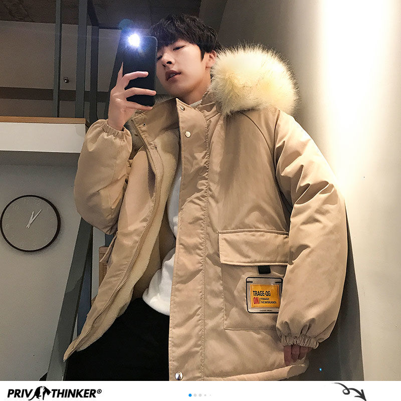 Korean Men's Winter Warm Parka Jackets – Bumberclart
